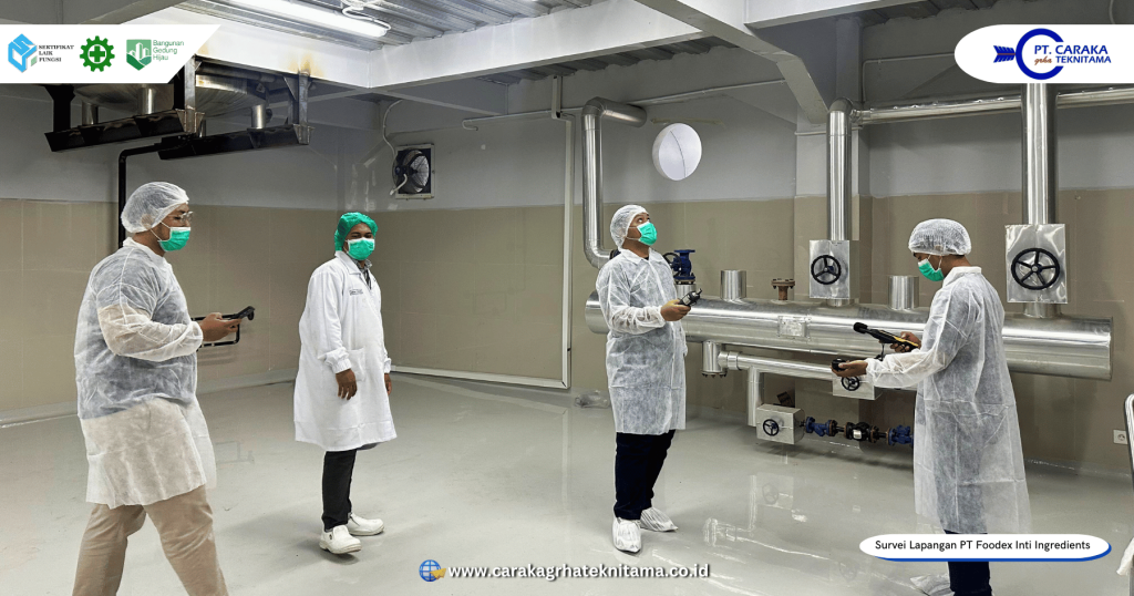 Pelaksanaan Survei Lapangan SLF Gedung Industri PT Foodex Inti ...